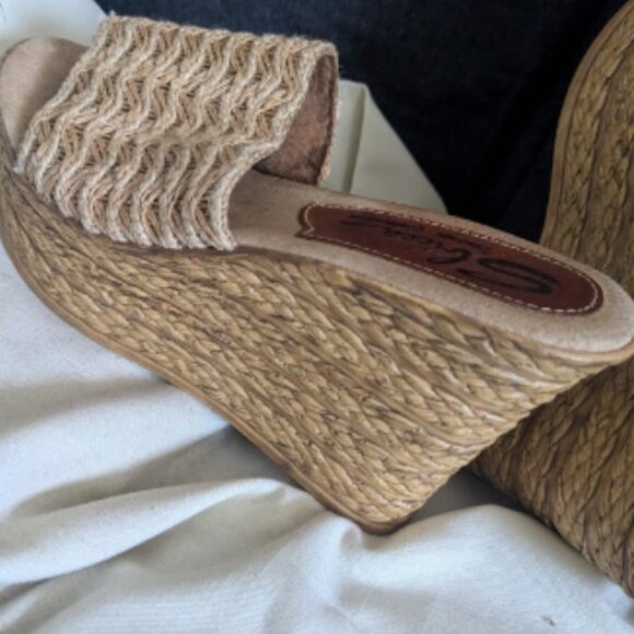 Sbicca | Shoes | Sbicca Slipon Wedges | Poshmark